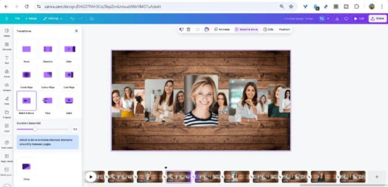 Cara Membuat Kolase Foto Carousel Menakjubkan dengan Efek Zoom dan ...