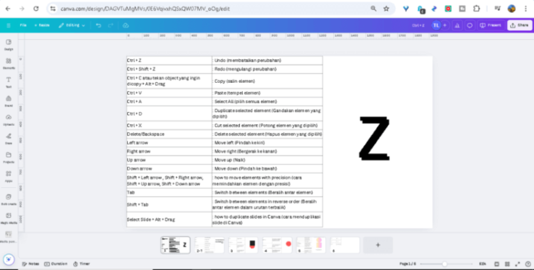 40+ Pintasan Keyboard Canva yang Wajib Diketahui untuk Desain Lebih Cepat! - zainanima